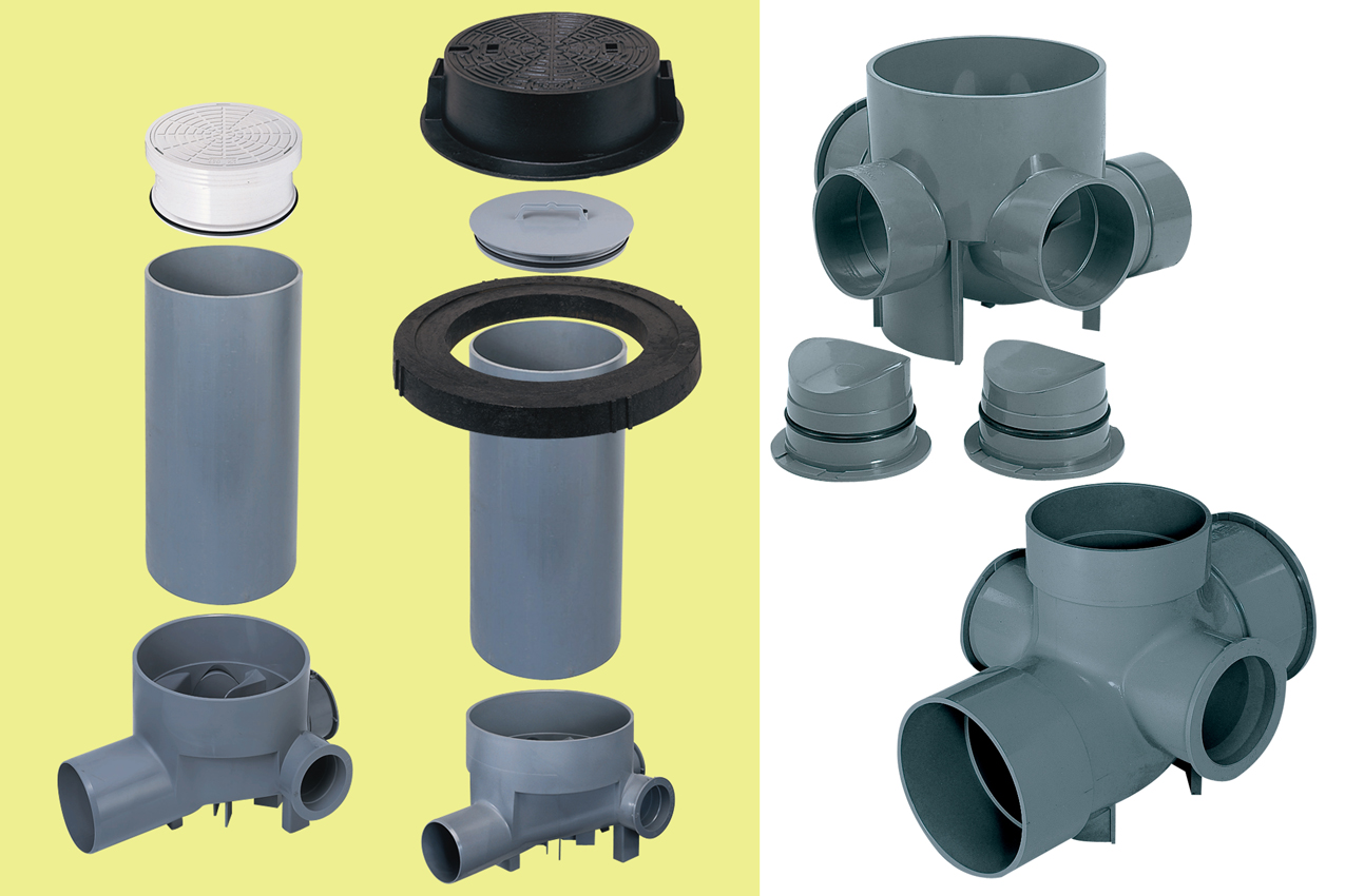 買取 ﾀｷﾛﾝ 小口径ﾏｽ 45ﾟ曲 : PO-45L 左右兼用100-150 295208 x4個入 ∴ﾀｷﾛﾝｼｰｱｲ ます 升 桝 舛 ...